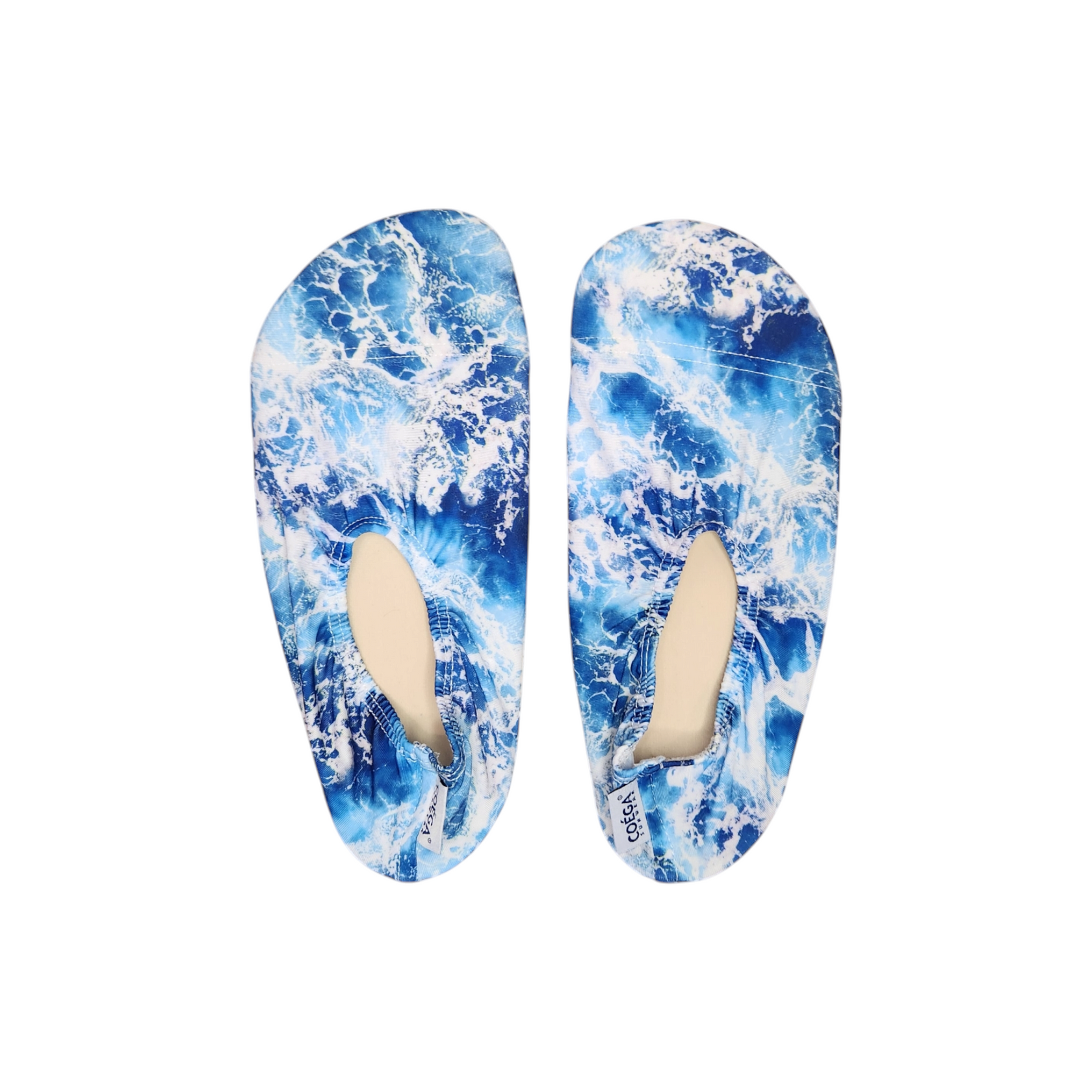 Adult - Ocean Waves – Swim Socks