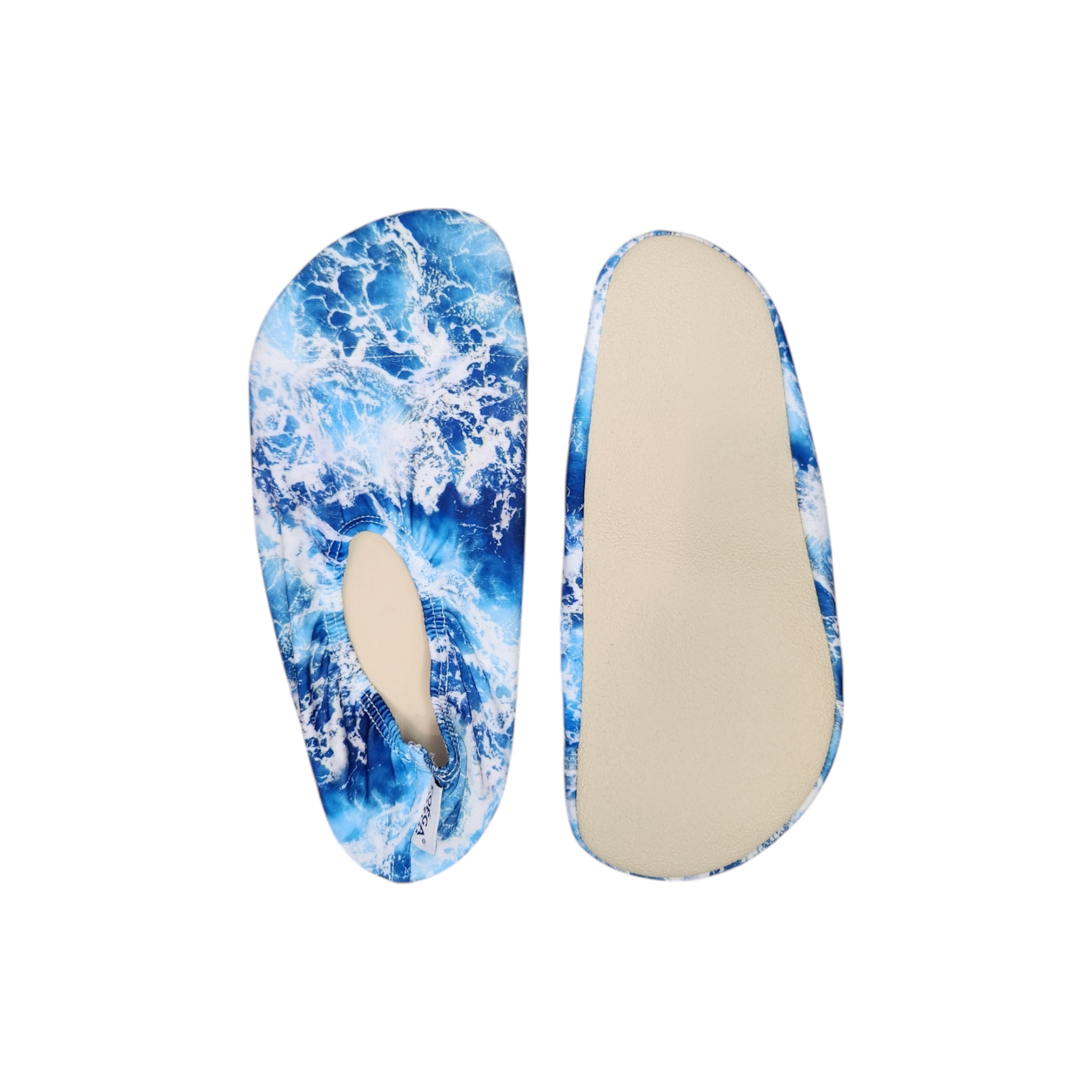 Adult - Ocean Waves – Swim Socks